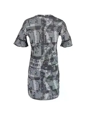Missoni Printed Round-neck Mini Dress