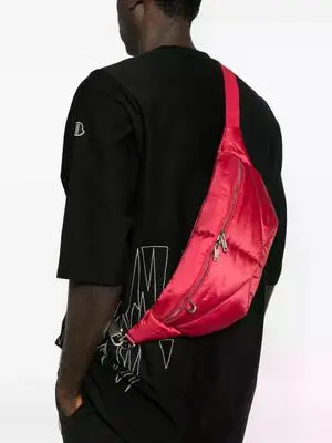 Moncler Quilted Belt Bag - Red