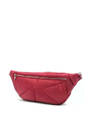 Moncler Quilted Belt Bag - Red