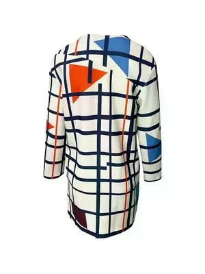 REJINA PYO Geometric-print Coat