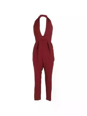 Gucci Halter Neck Jumpsuit - Red