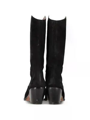 Chloé Western Leather Cowboy Boots