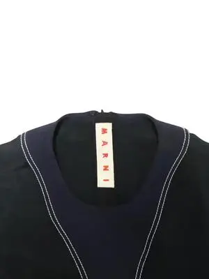 Marni Paneled Midi Dress - Blue