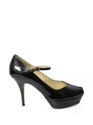 Saint Laurent Mary Jane Platform Pumps
