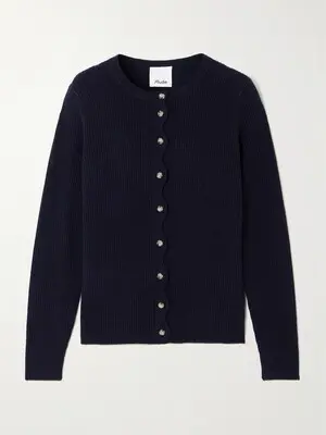 Allude Ribbed Cardigans For Women