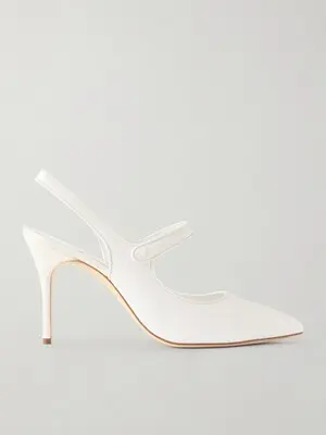 Manolo Blahnik Trimmed Pumps