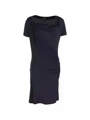 Navy Short Sleeve Cocktail Dresses