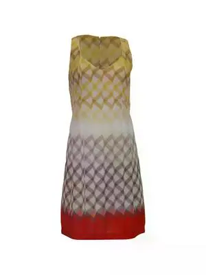 Missoni Patterned V-neck Mini Dress