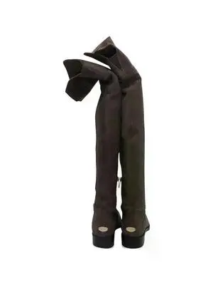 JIMMY CHOO Suede Knee-length Boots