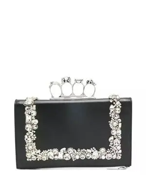 Alexander McQueen Embellished Knuckle Clutches