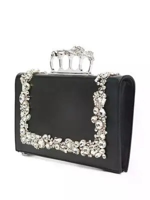 Alexander McQueen Embellished Knuckle Clutches