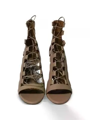 AQUAZZURA Lace-up Leather Sandals