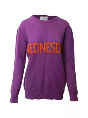 Alberta Ferretti Wednesday Patch Sweatshirt