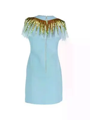 Gucci Embellished-upper Mini Dress