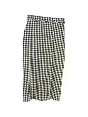 Altuzarra Checked Pencil Skirt