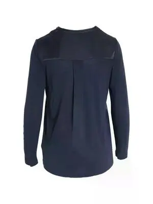 Escada Long-sleeve V-neck Blouse