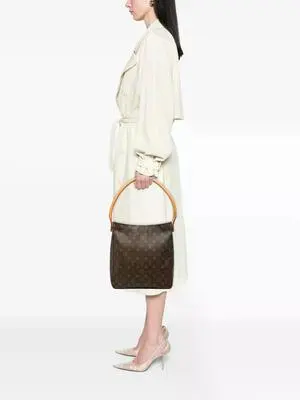 LOUIS VUITTON 1999 Monogram Looping Gm Shoulder Bag - Brown
