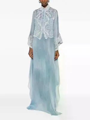 Ermanno Scervino Embroidered Maxi Dress
