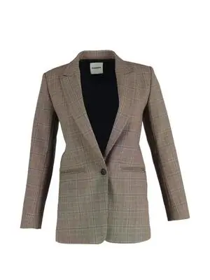 Sandro Checked Blazers For Women