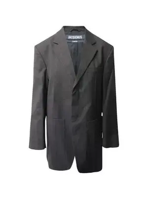 Jacquemus La Veste D'homme Patch-pocket Blazer - Black