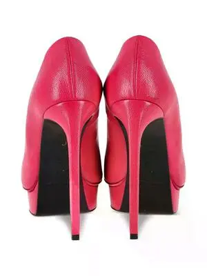 Saint Laurent Platform Pointed Pumps