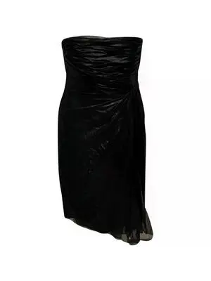 Valentino Garavani Strapless Ruched Mini Dress