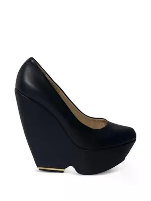 NICHOLAS KIRKWOOD Platform Wedge Pumps