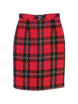 Miu Miu Checked Pencil Skirt