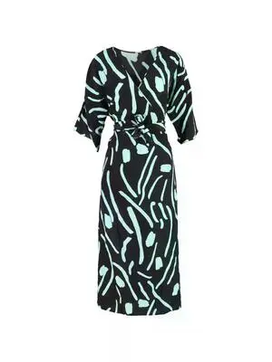 Printed Wrap Dresses