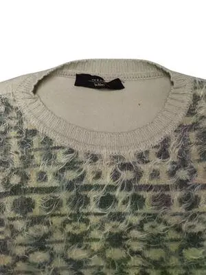 Max Mara Paneled Crew-neck Sweater
