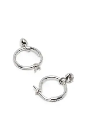 MISSOMA Charm Mini Hoop Earrings