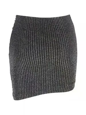 IRO PARIS Lamé Mini Skirt