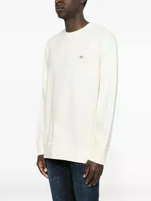 Gant Textured Logo Sweatshirt