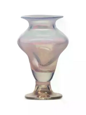 Sophie Bille Brahe Murano Cristal Rose Vase - White