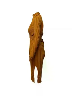 Proenza Schouler Rib Knit Long-sleeve Dress