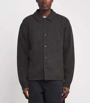 FRAME Yak-merino Wool Cardigan - Brown