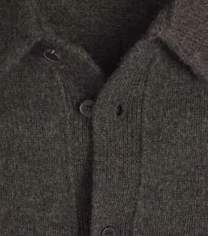 FRAME Yak-merino Wool Cardigan - Brown
