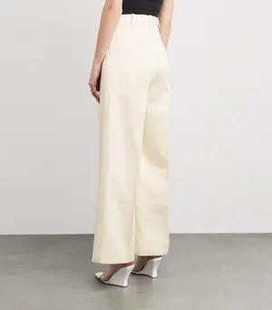 VORANIDA Pleated Wide-leg Trousers