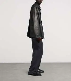 Balenciaga Oversized Leather Jacket