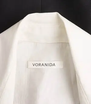VORANIDA Layered Collared Blazer