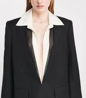 VORANIDA Layered Collared Blazer