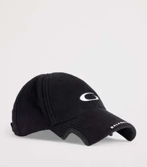 Balenciaga Twill Logo Baseball Cap
