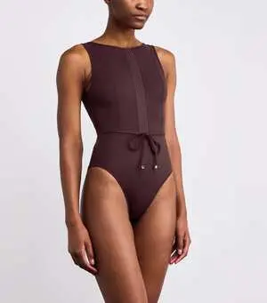 Shan Mesh Panel Swimsuit