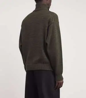 Kapital Wool Nickle Half-zip Sweater