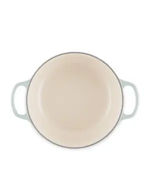 LE CREUSET Cast Iron Round Casserole Dish - Blue