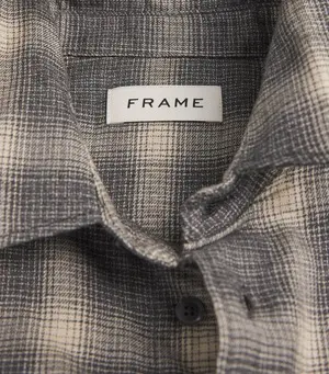 FRAME Cotton Check Shirt