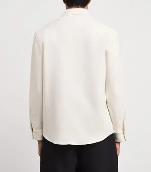 Sandro Fleece Long-sleeve Shirt