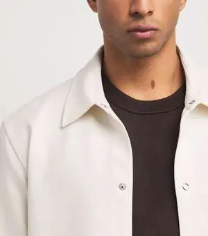 Sandro Fleece Long-sleeve Shirt