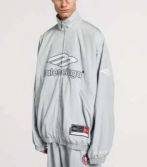 Balenciaga Techno Cotton Track Jacket