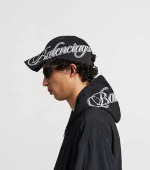 Balenciaga Cursive Logo Baseball Cap